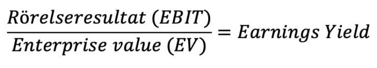 Vad betyder Earnings Yield (EY)? – Börskunskap